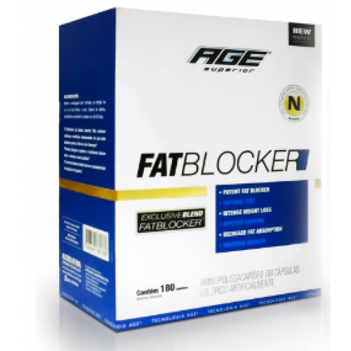 Fat Blocker - 180 Cápsulas - Nutrilatina Age